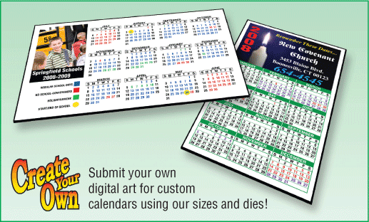 Custom Magnets - Custom Calendar Magnets