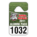 Custom Parking Permit Labels - Car Hang Tags - Parking Decals